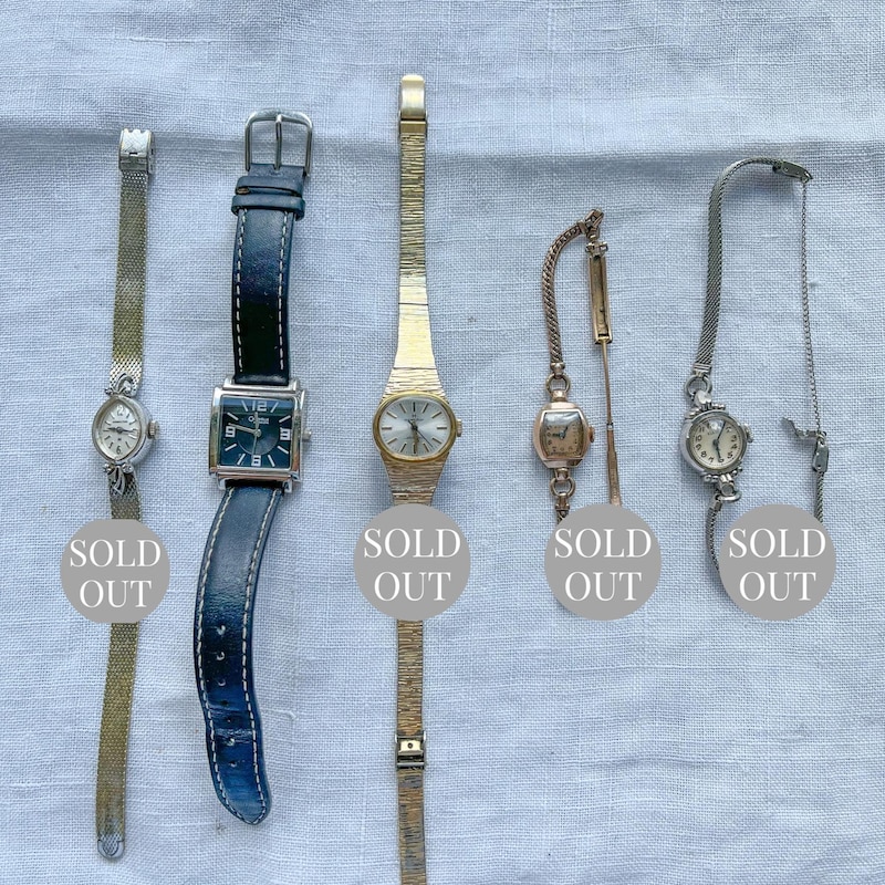 Vintage Bulova Ladies 14k - Etsy