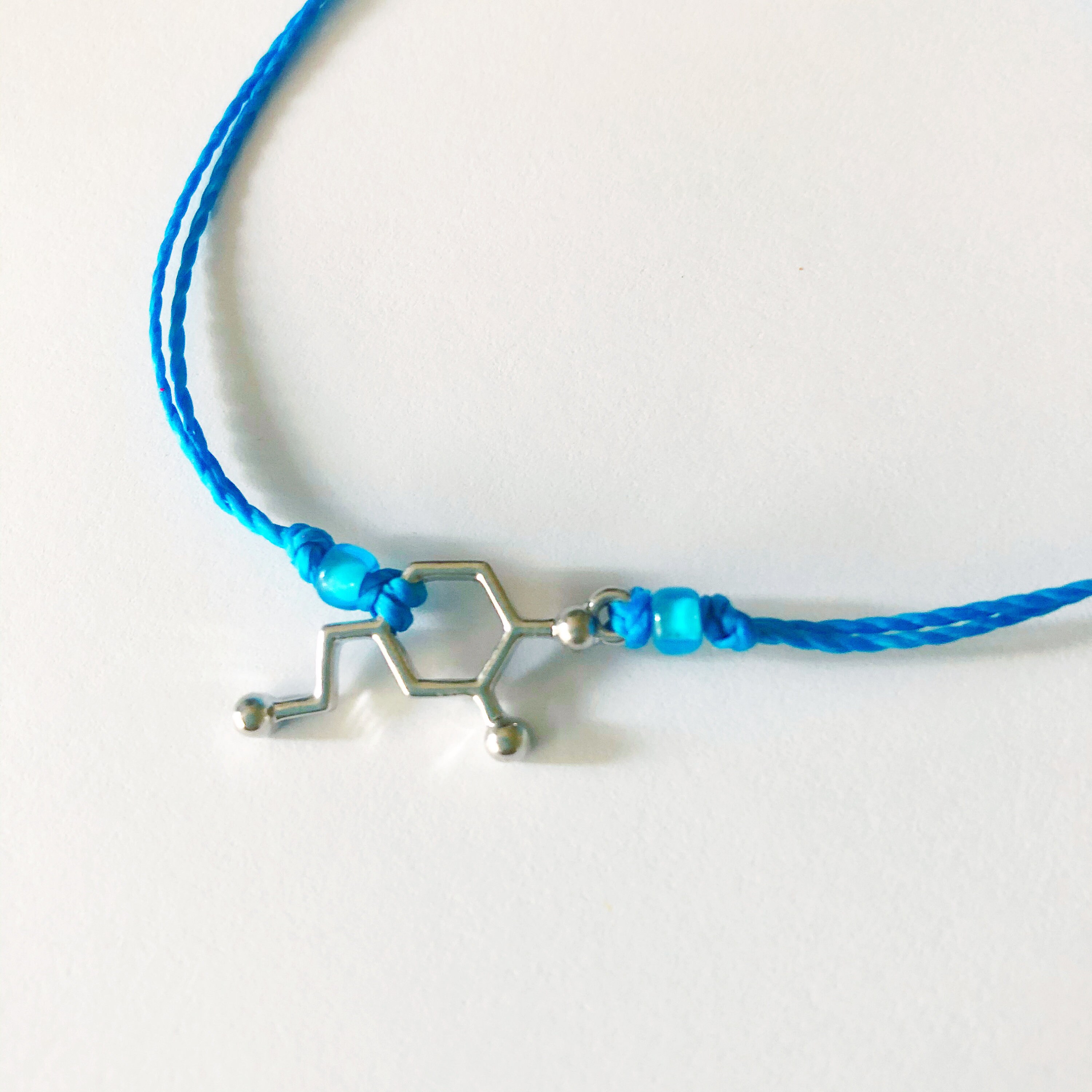 Dopamine Molecule Custom Adjustable Waterproof Bracelet | Etsy