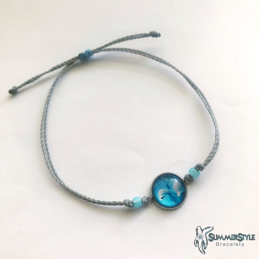 Dolphin Friends Adjustable Waterproof Bracelet, Dolphin Bracelet ...