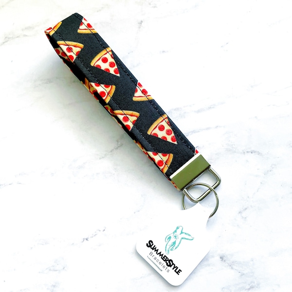 Pizza Keychain - Etsy