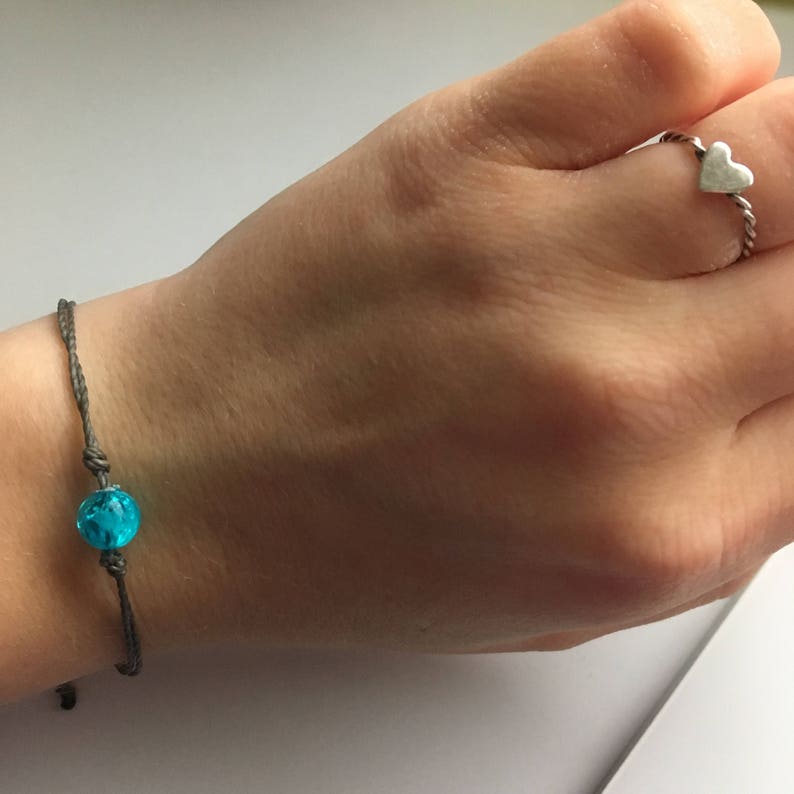 Ocean Crystal Adjustable Waterproof Bracelet Ocean Bracelet | Etsy