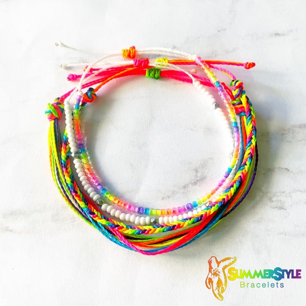 Neon Bracelet - Etsy