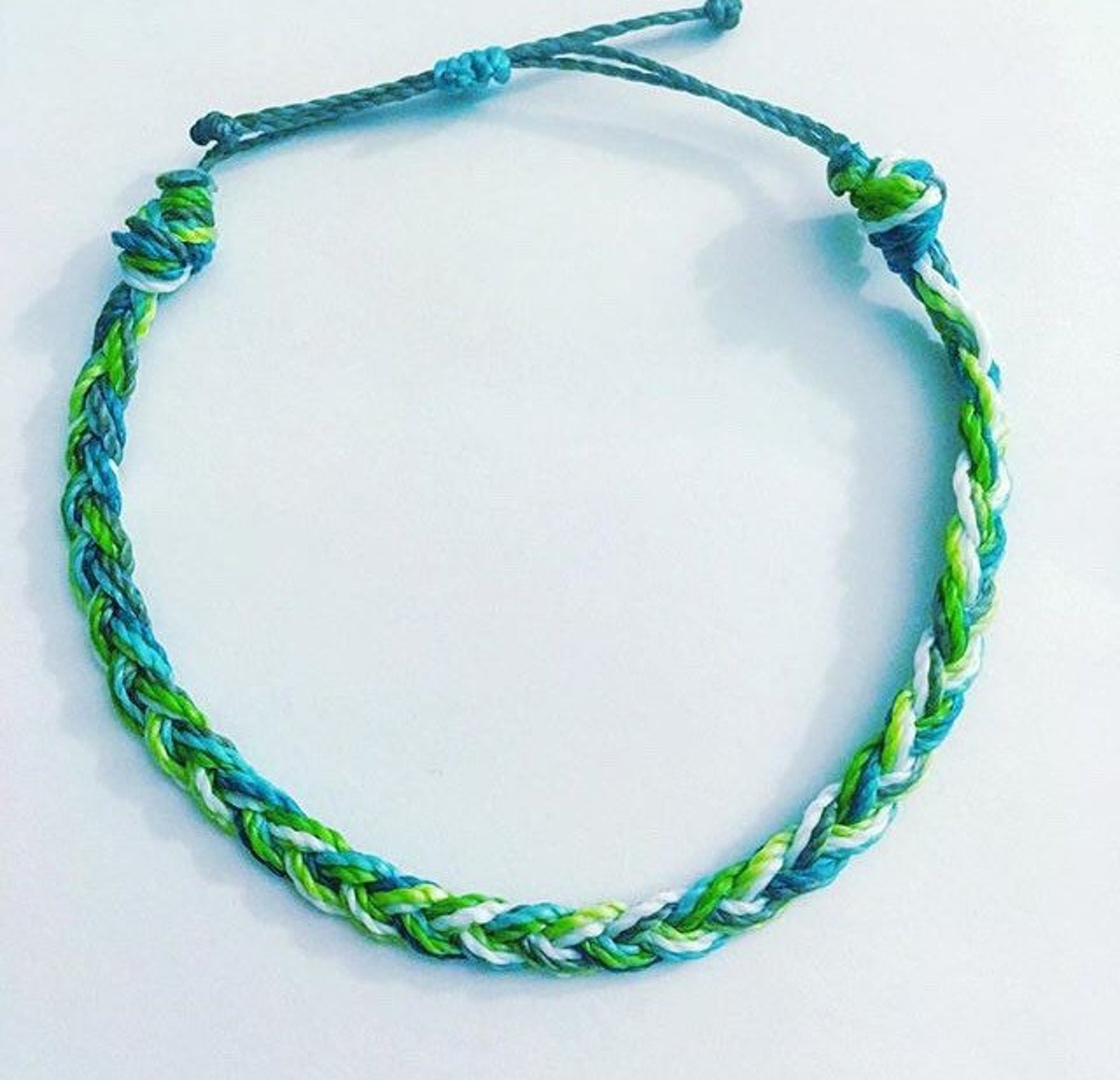 12 Strand Braided Custom Waterproof Bracelet, Braided Bracelet, Custom ...