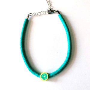 Fruit Slice Beaded Anklets, Ankle Bracelet, Heishi Anklet, Summerstyle ...