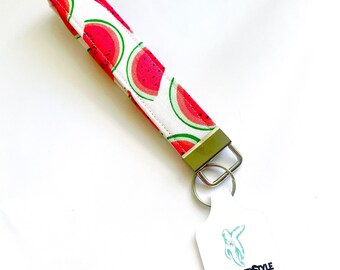 Watermelon Key Fob - Etsy