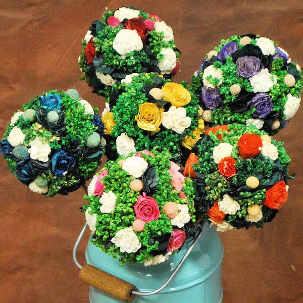 Flower Balls - Etsy