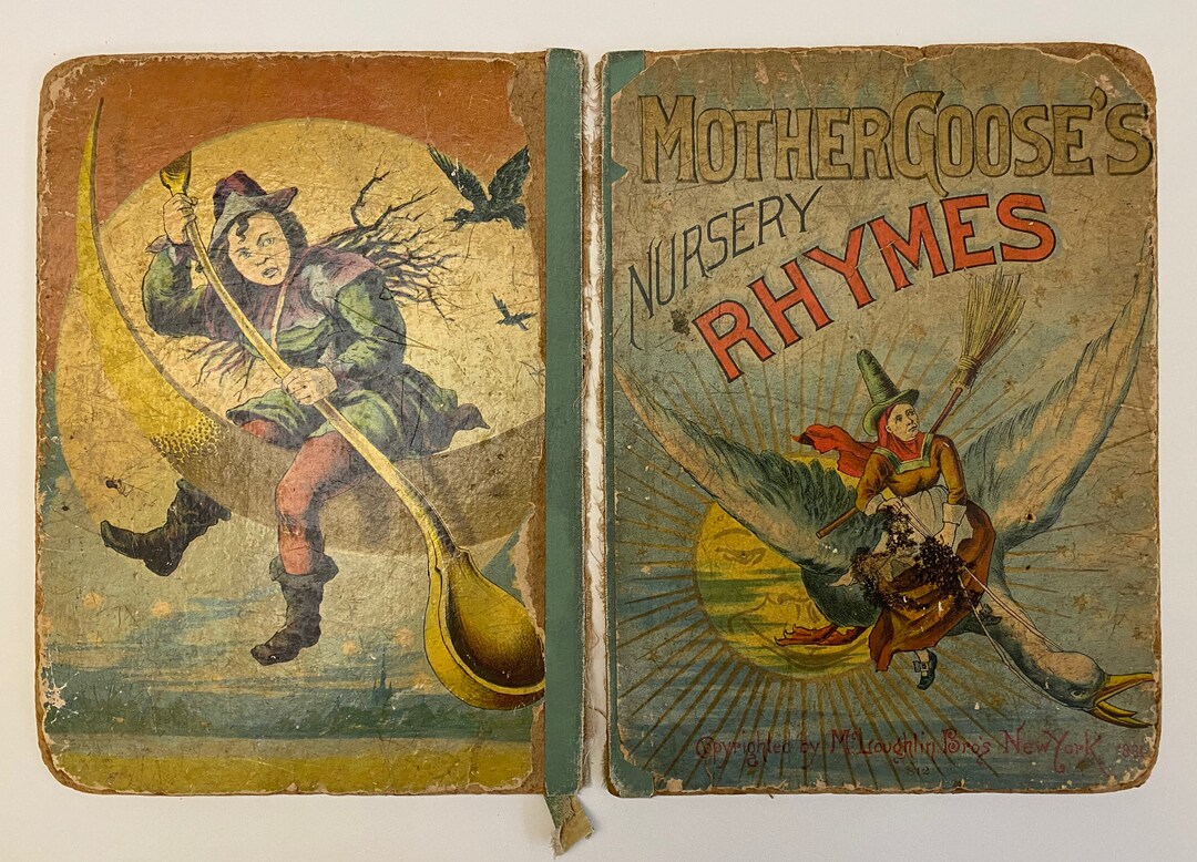 Antique Mother Goose Illustrations - Etsy