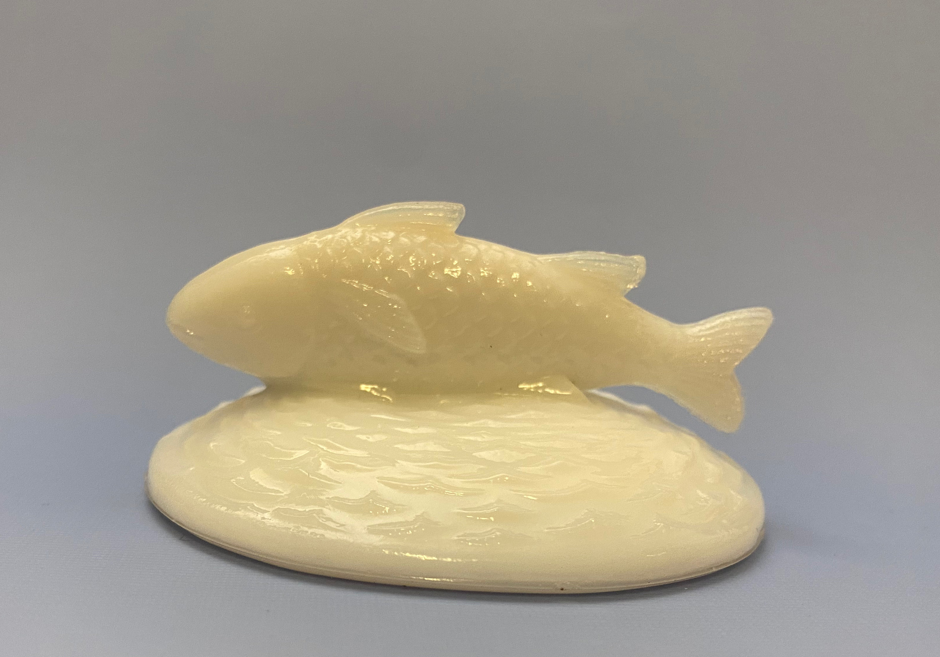 Milk Glass Fish - Etsy