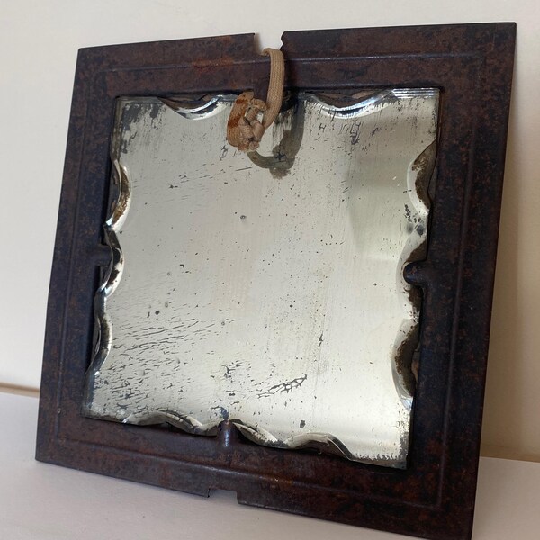 Primitive Mirror - Etsy