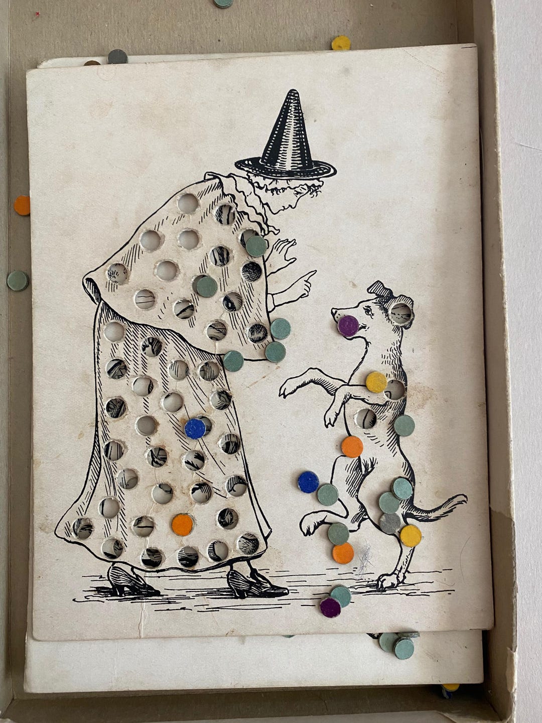 1907 Magic Dots for Little Tots Antique Children's Activity - Etsy