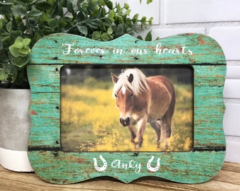 Horse picture frame | Etsy