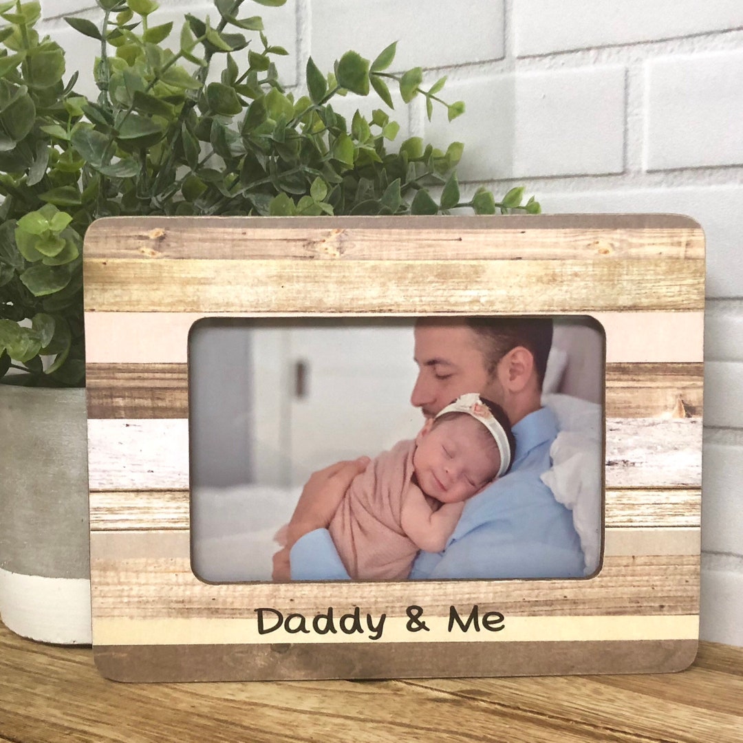 Cadre Personnalisé Papa Et Moi Cadre Fête Des Pères Cadeau Papa Personnalisé Cadre Papa