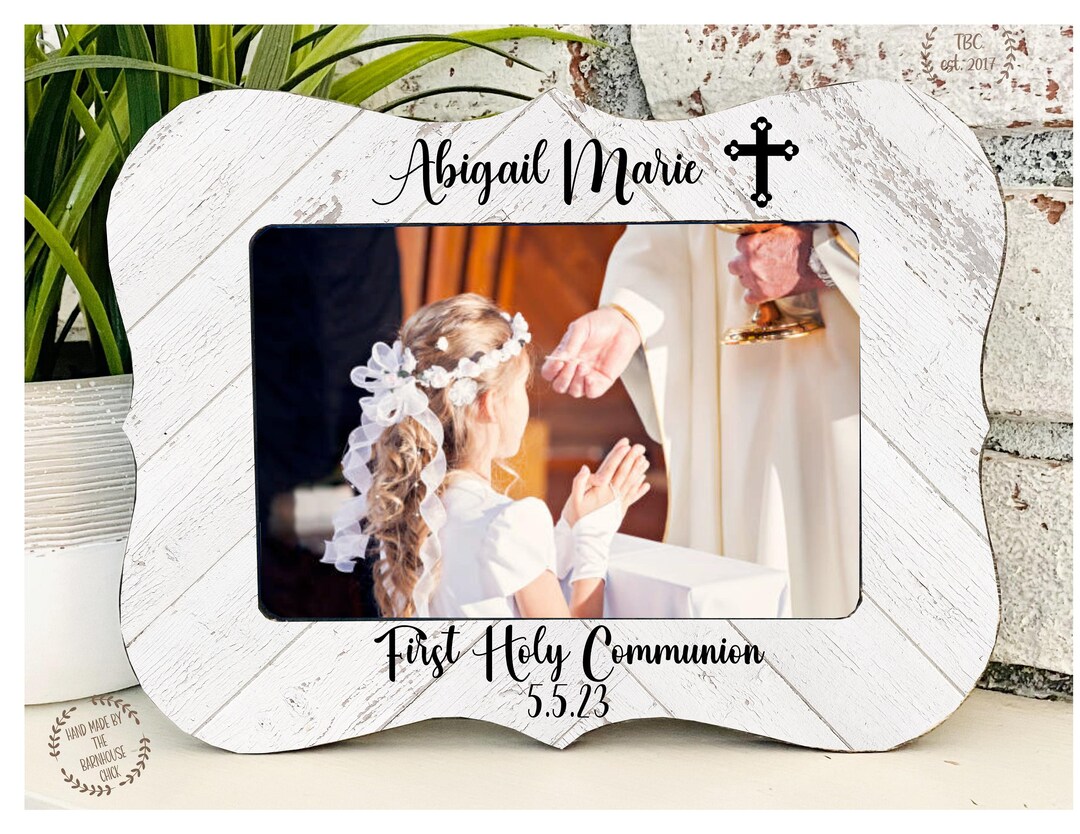 First Holy Communion Gift• First Holy Communion• Communion Frame ...