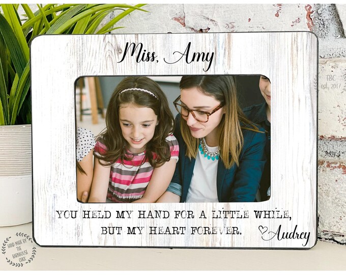 Preschool Teacher Gift Frame Daycare Provider Gift Child Care Provider ...