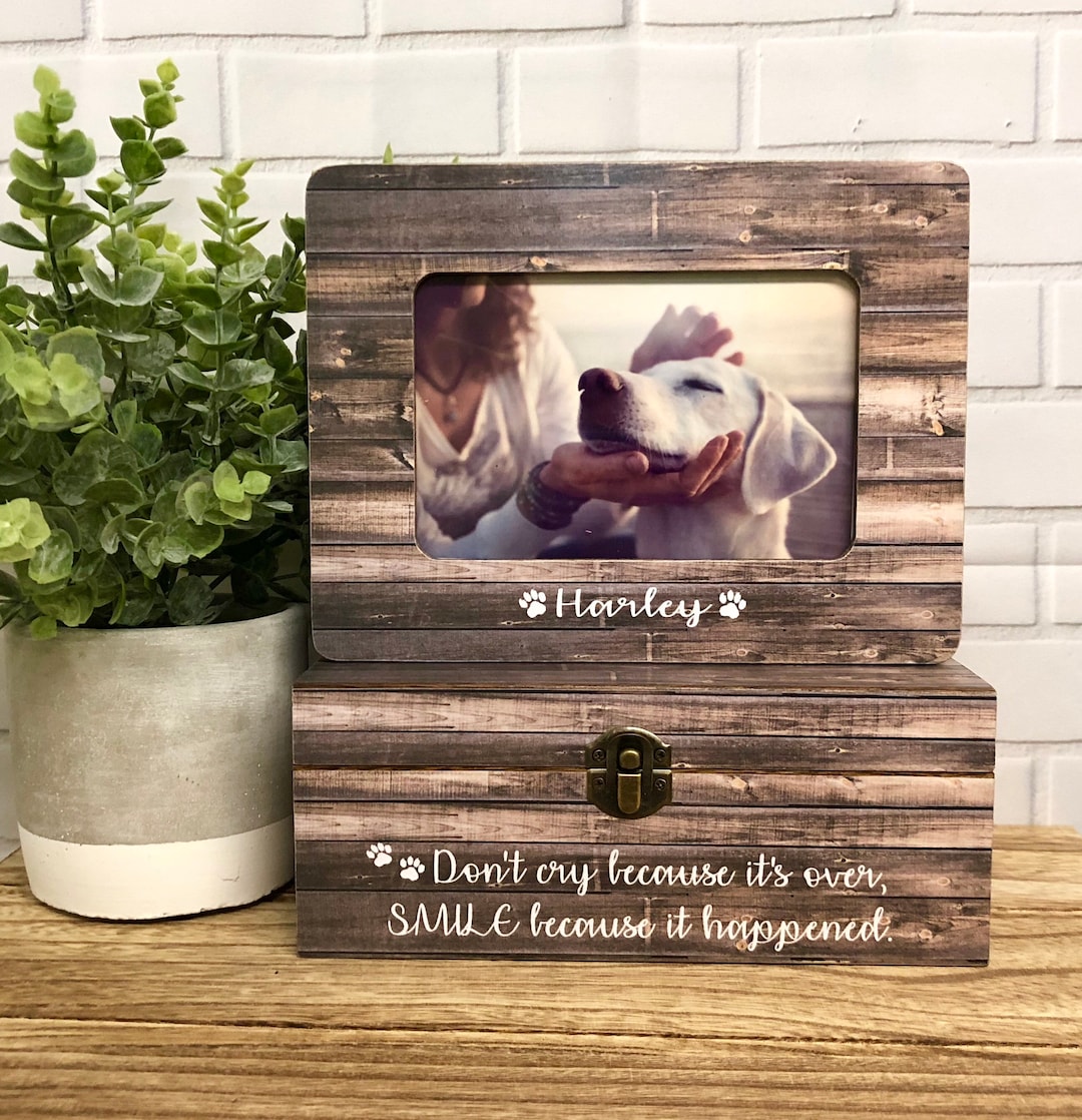 Pet Loss| Pet Loss Frame| Keepsake Box| Memorial Pet Urn| Pet Keepsake ...
