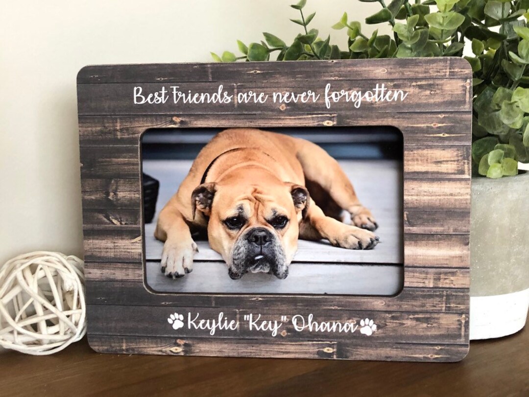 Loss of Dog- Pet Loss-cat Loss Frame- Dog Loss Frame- Personalized Pet ...
