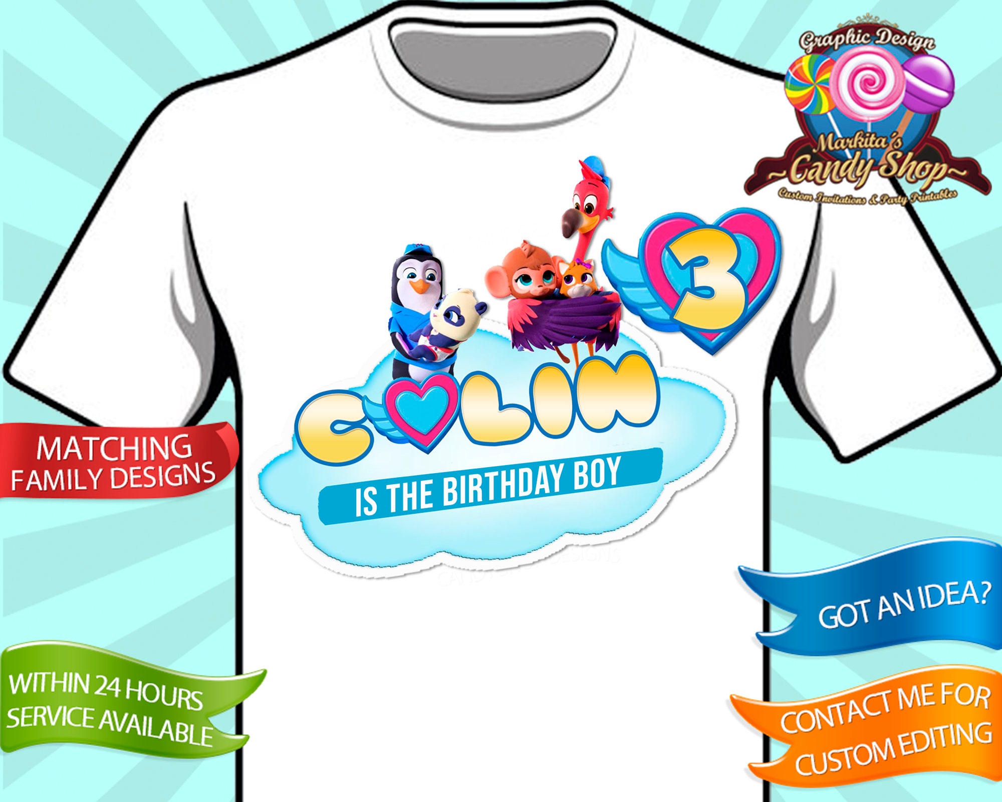 TOTS Digital Iron On Design Instant Download Party - Etsy