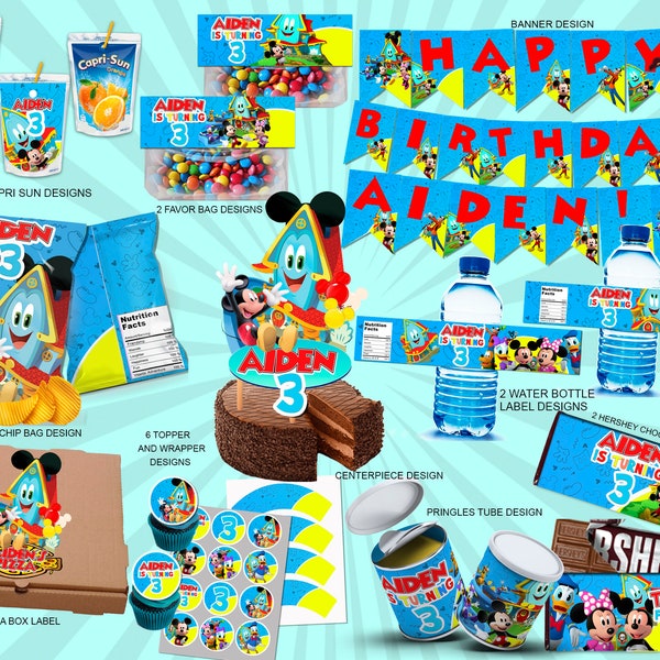 Mickey Mouse Fun House Birthday Shirt - Etsy