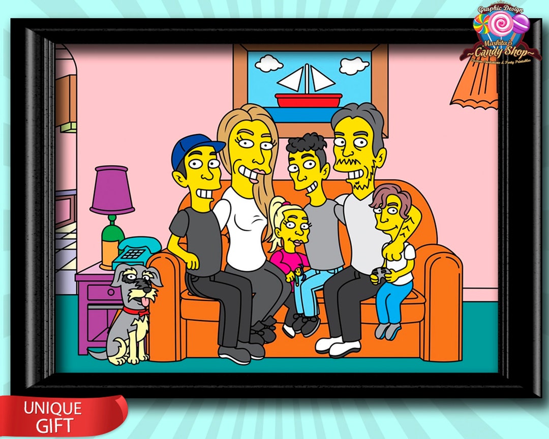 Simpsonize, Portrait, Yourself, Personalized, Make Me Yellow ...