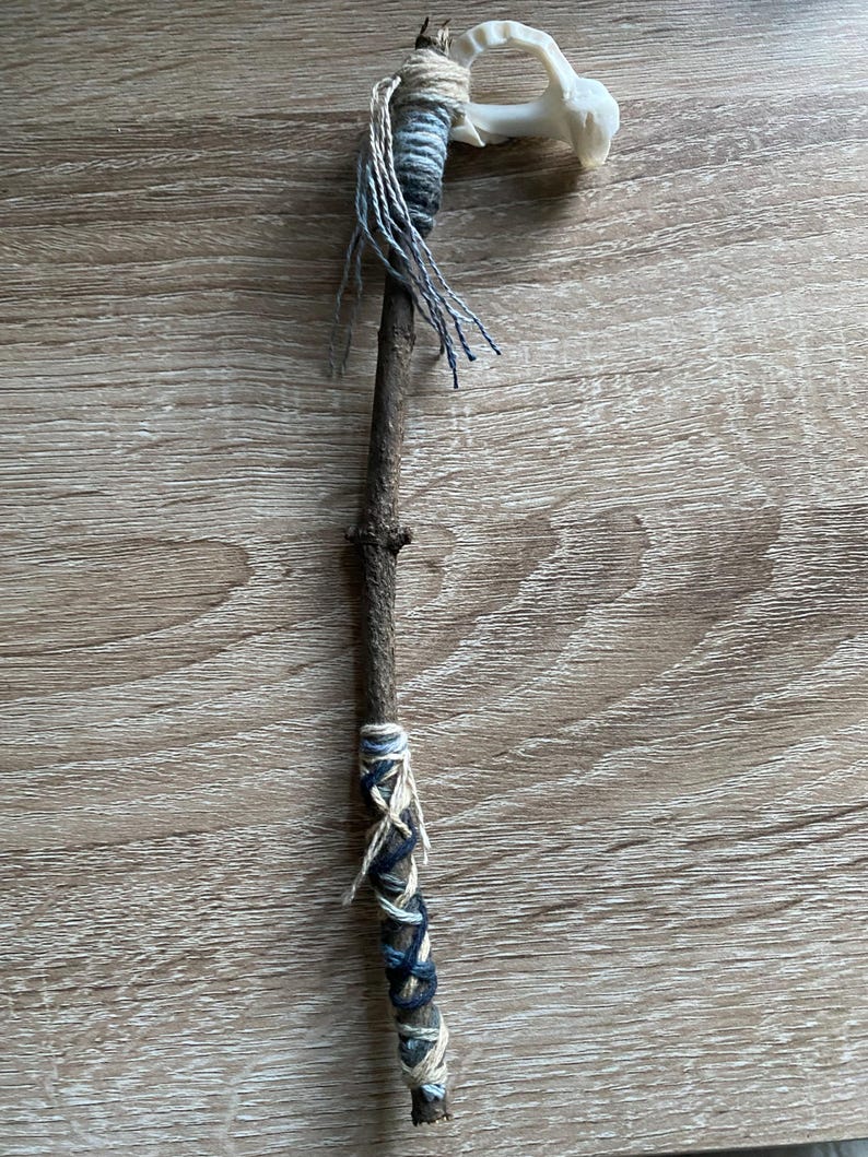 Bird Talisman Wand, Altar Decoration, Altar Wand, Bird Wand, Ocean ...