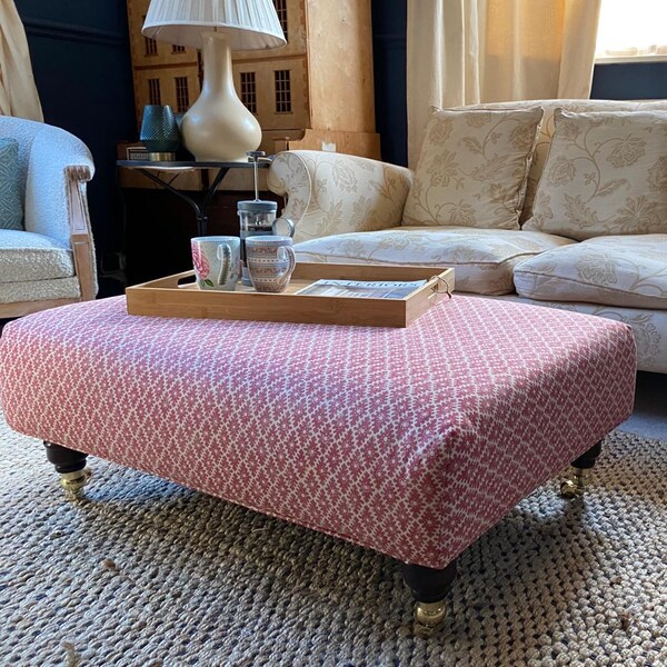 Footstool Coffee Table - Etsy UK