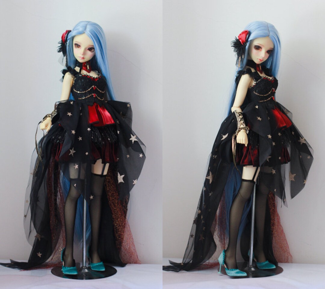 1/3 Bjd Outfits ,SD Clothes Suits,elegant Devil Punk Dress - Etsy