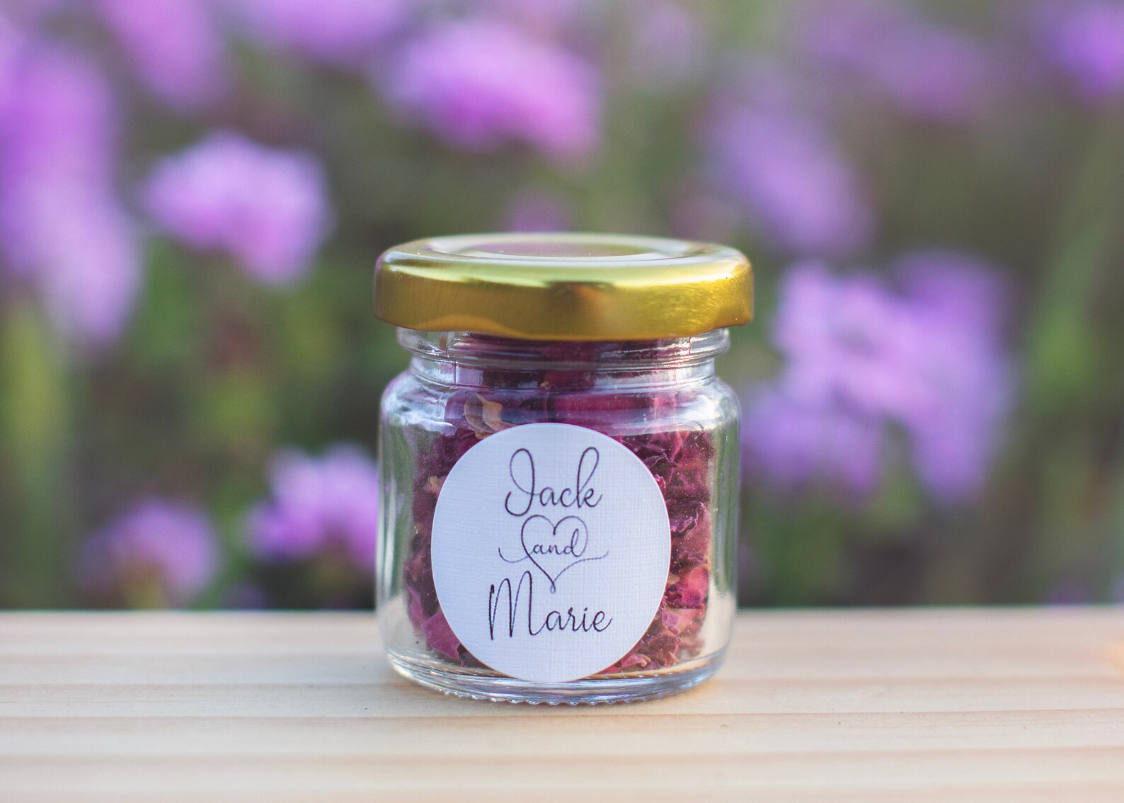 30g & 50g Filled Round Glass Jars : Honey, Petals, Beeswax Candle ...