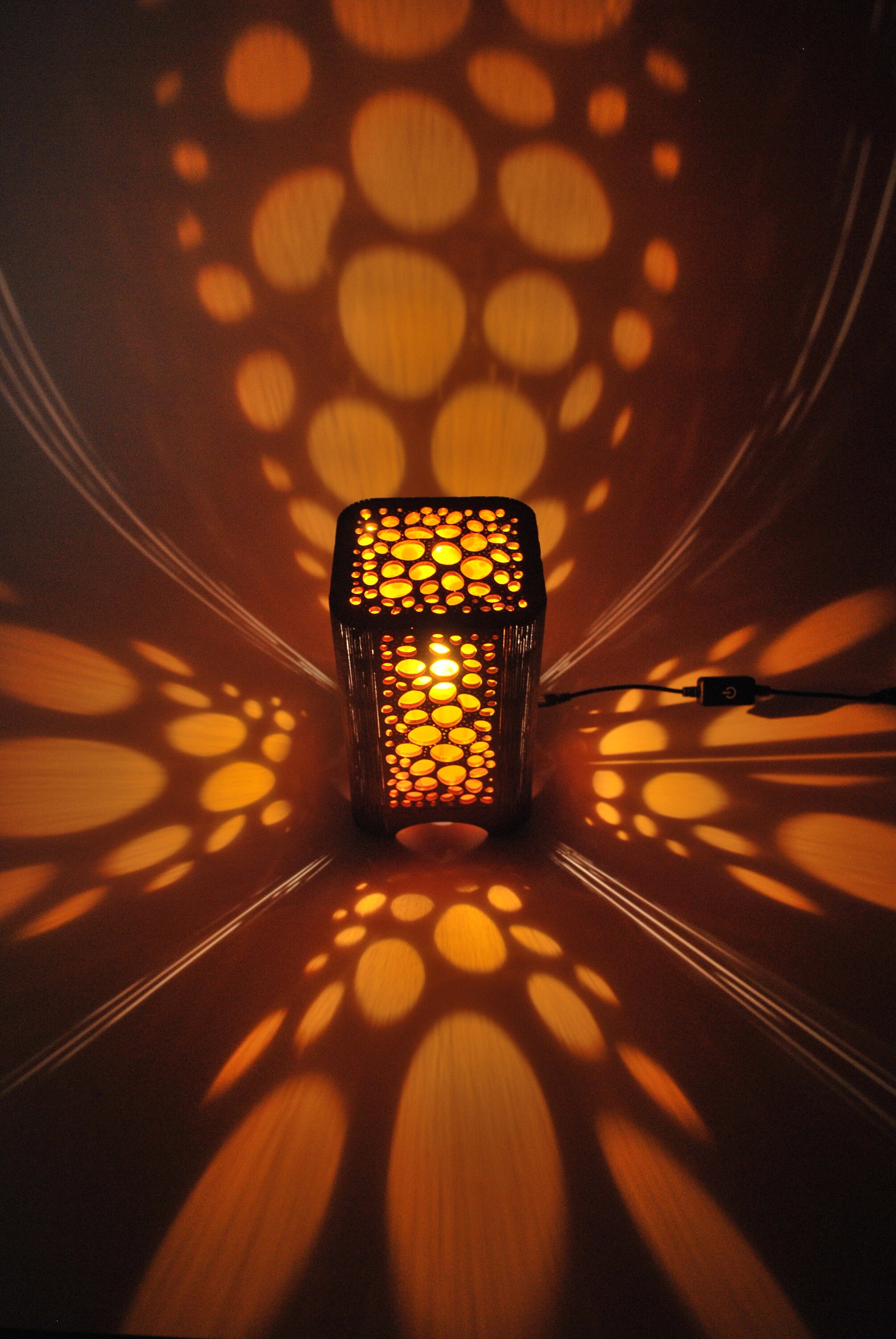 Coral Night Light Accent Lamp Mantra Decorative Wooden Night Lamp for ...