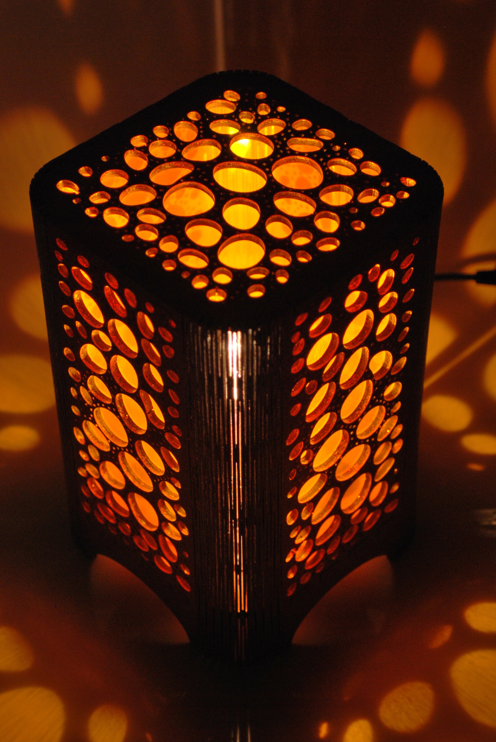 Coral Night Light Accent Lamp Mantra Decorative Wooden Night Lamp for ...