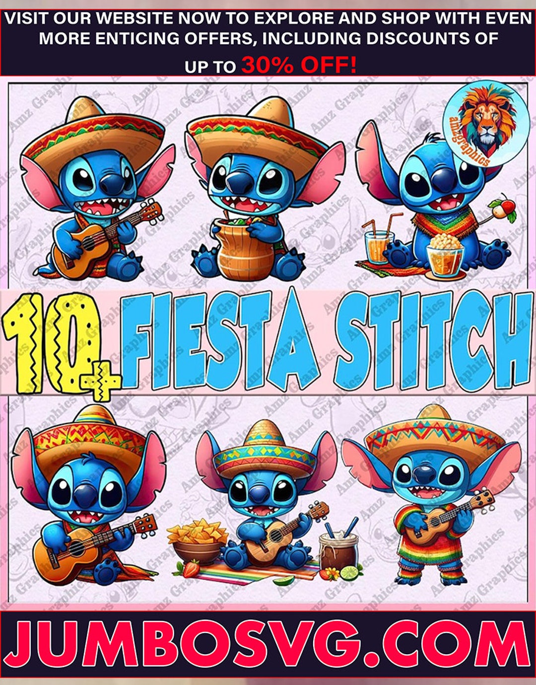 10 Fiesta Blue Monster Png Bundle, Cinco De Mayo Squad Bundle, Cinco De ...