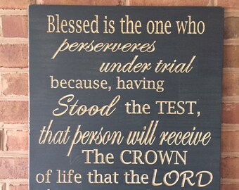 Bible verse sign | Etsy