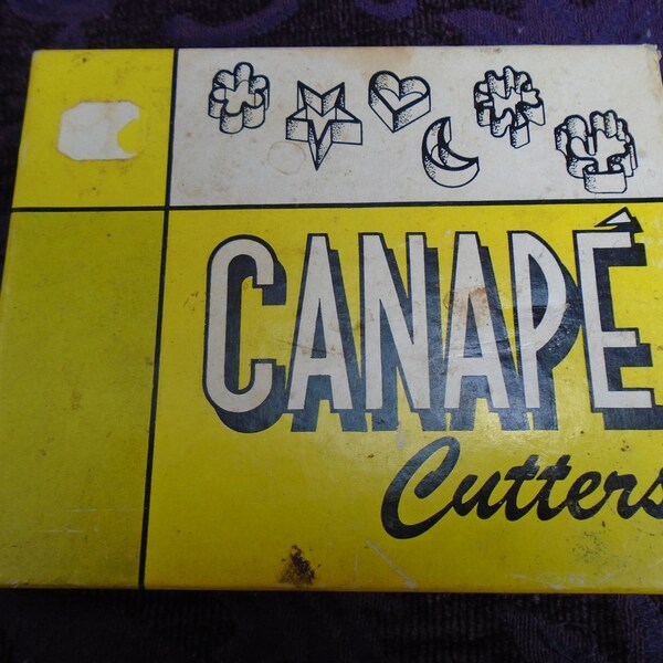 Canape Cutters - Etsy