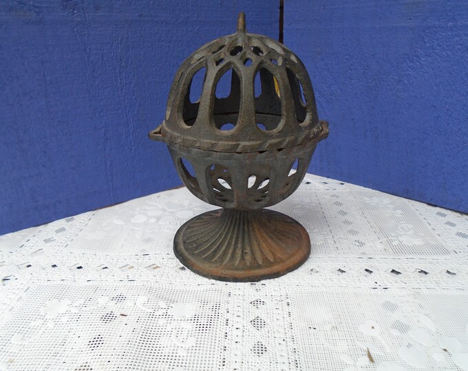 Antique Vintage Cast Iron Stringtwineyarn Holder2 Piecestamped Tiawan5 ...
