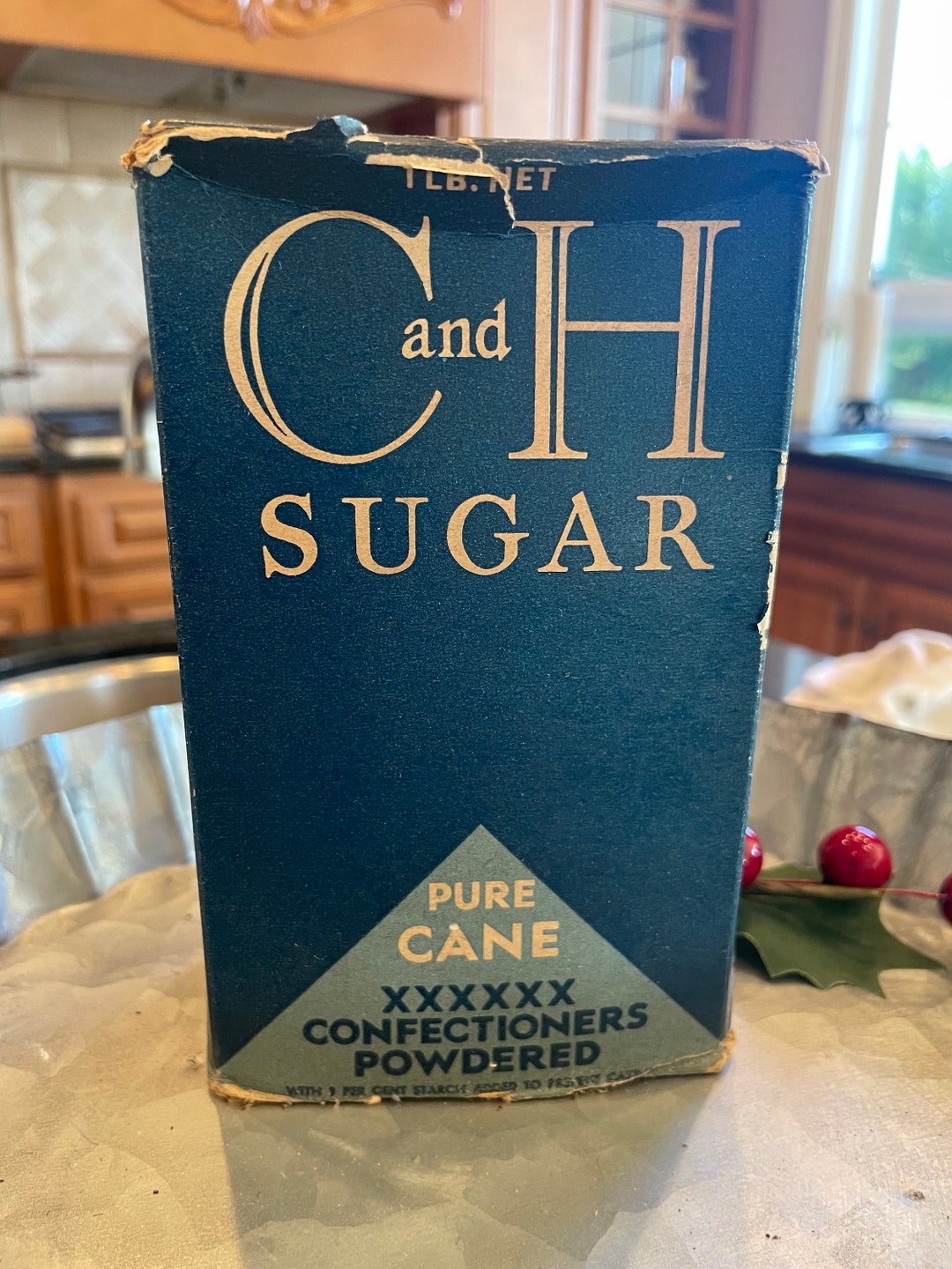 Vintage C&H Sugar Box - Display - Etsy