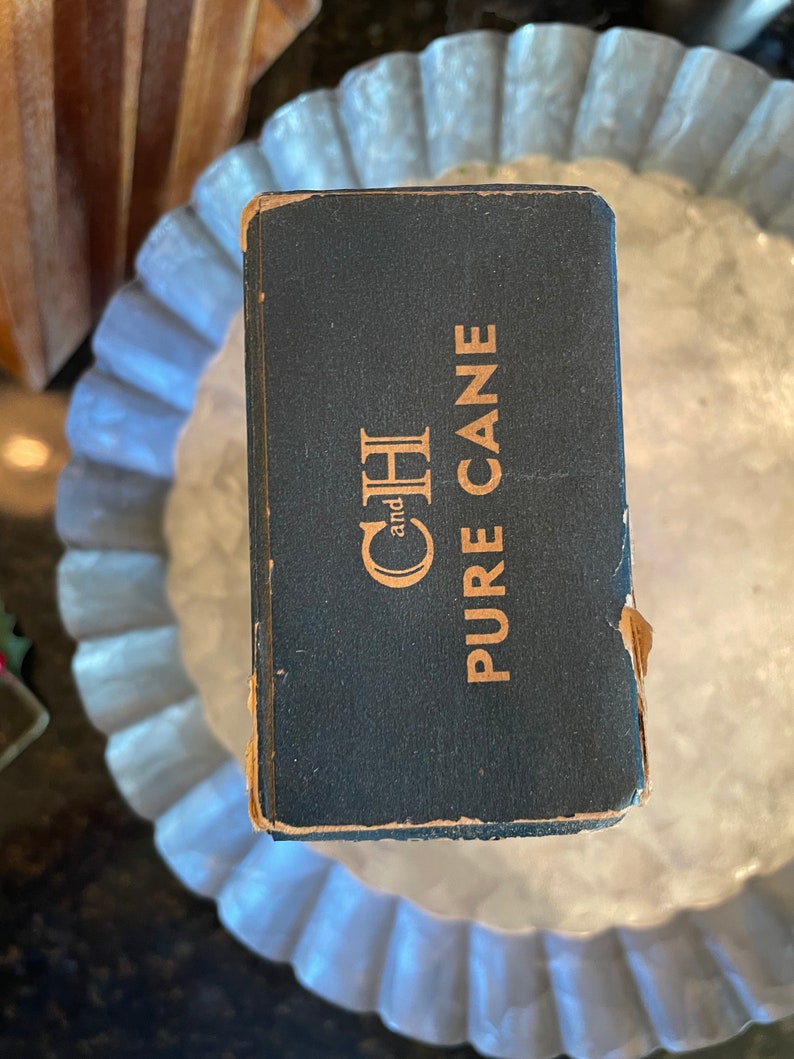 Vintage C&H Sugar Box - Display - Etsy