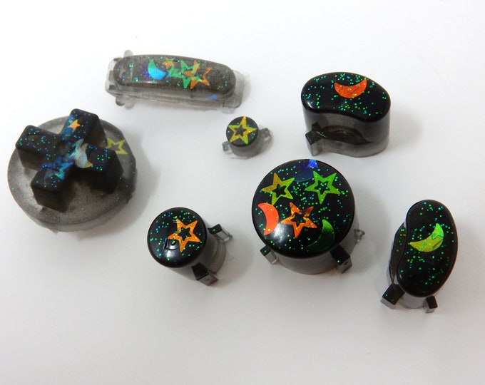 Milky Way Wishes - OEM Resin Face Button Set - for Gamecube Controller ...