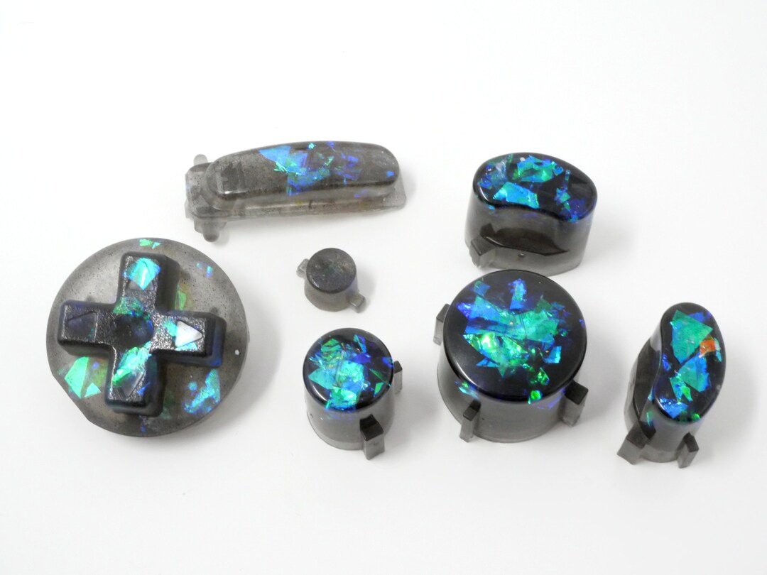 Black Opal OEM Resin Face Button Set for Gamecube Controller - Etsy