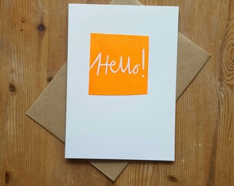 Just to say hello | Etsy