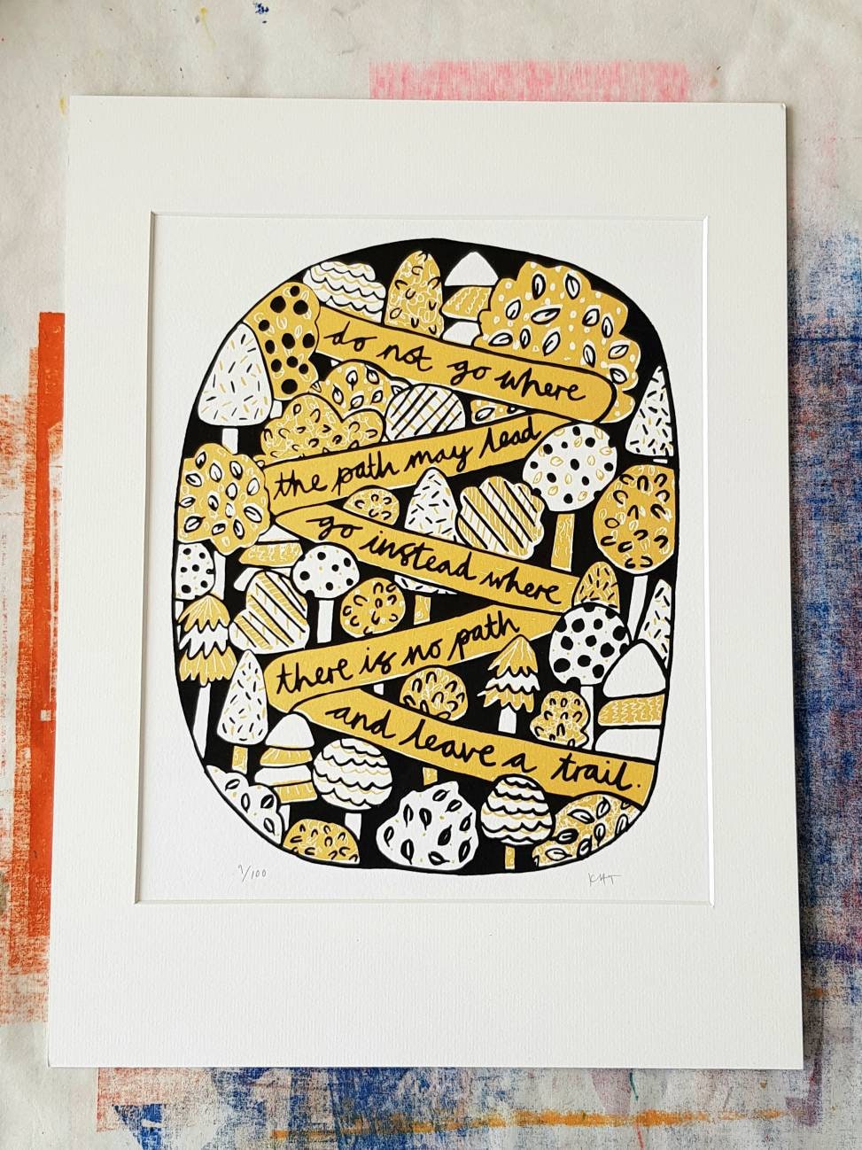 Choose Your Own Path Print Follow Your Own Path Print - Etsy