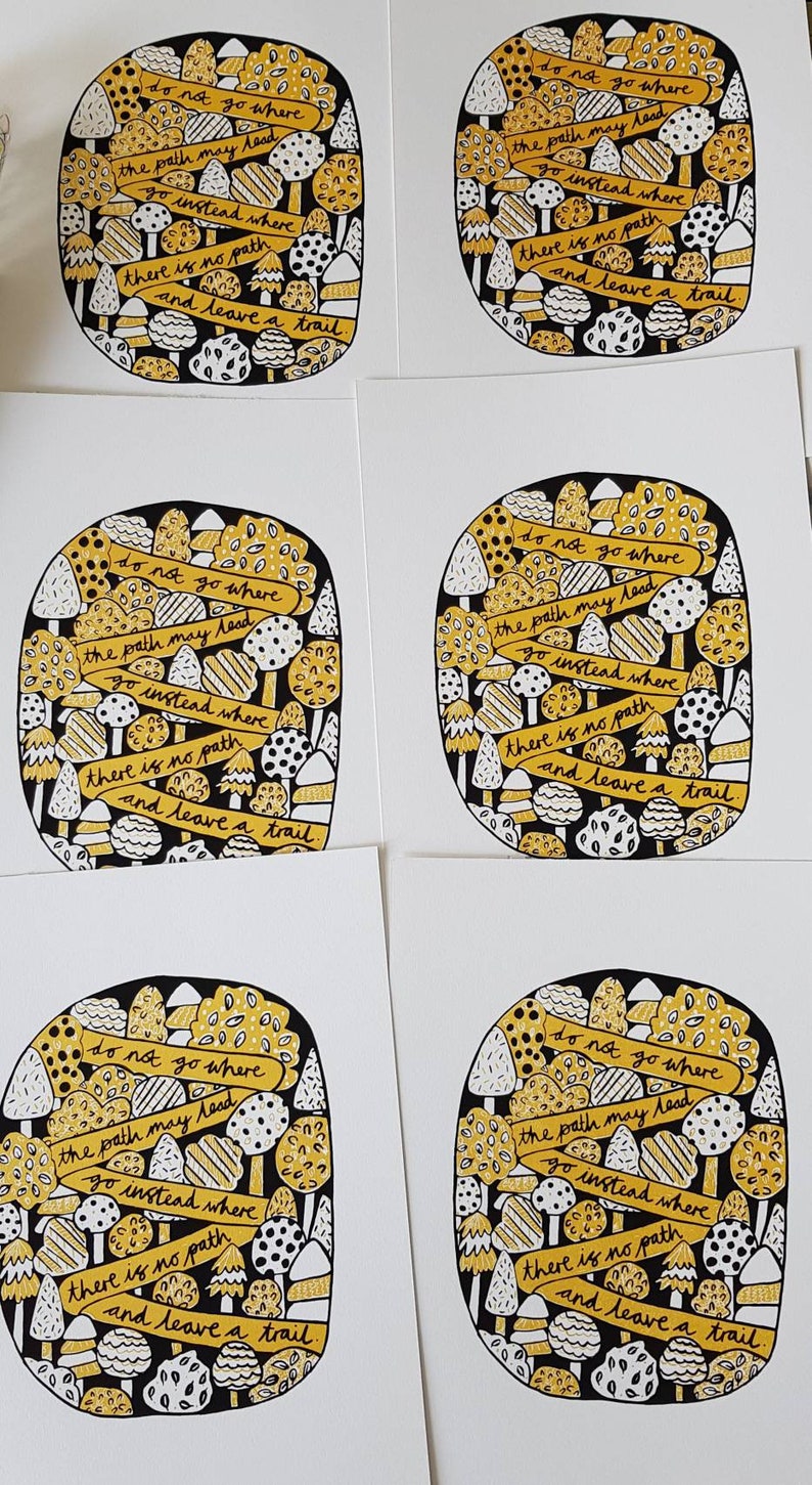 Choose Your Own Path Print Follow Your Own Path Print - Etsy
