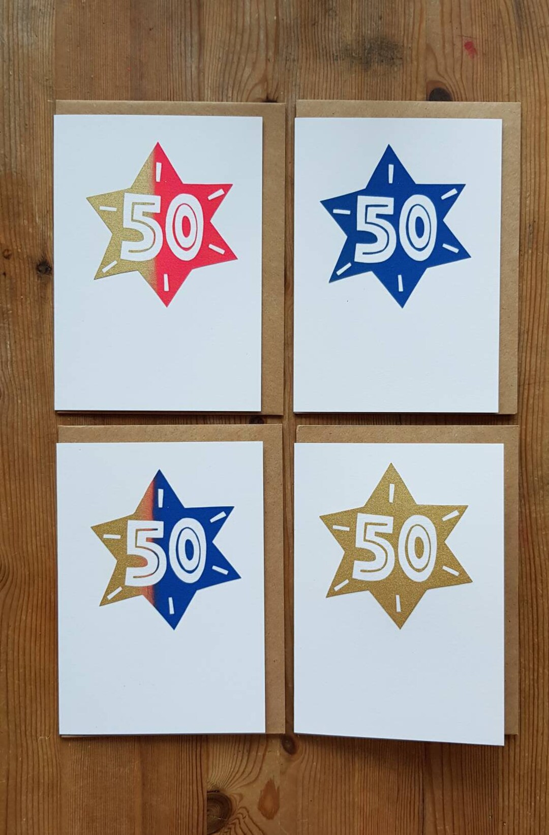 50th Birthday Card Age 50 Card 50th Card 50th - Etsy