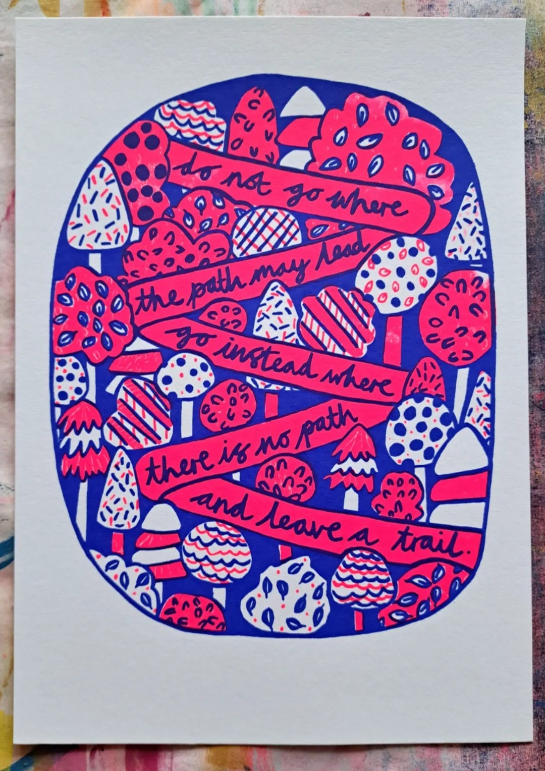 Choose Your Own Path Print - Follow Your Own Path Print - Emerson Quote ...