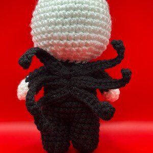 Slenderman Chibi Crochet Doll - Etsy