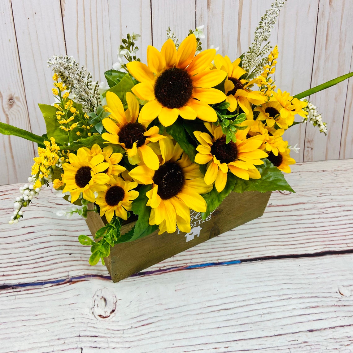 Sunflower Arrangement Sunflower Centerpiece Sunflower Floral | Etsy