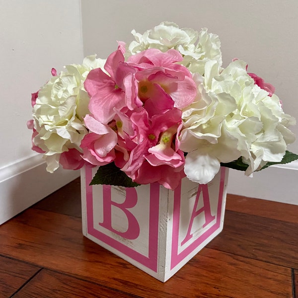 Block Centerpiece - Etsy