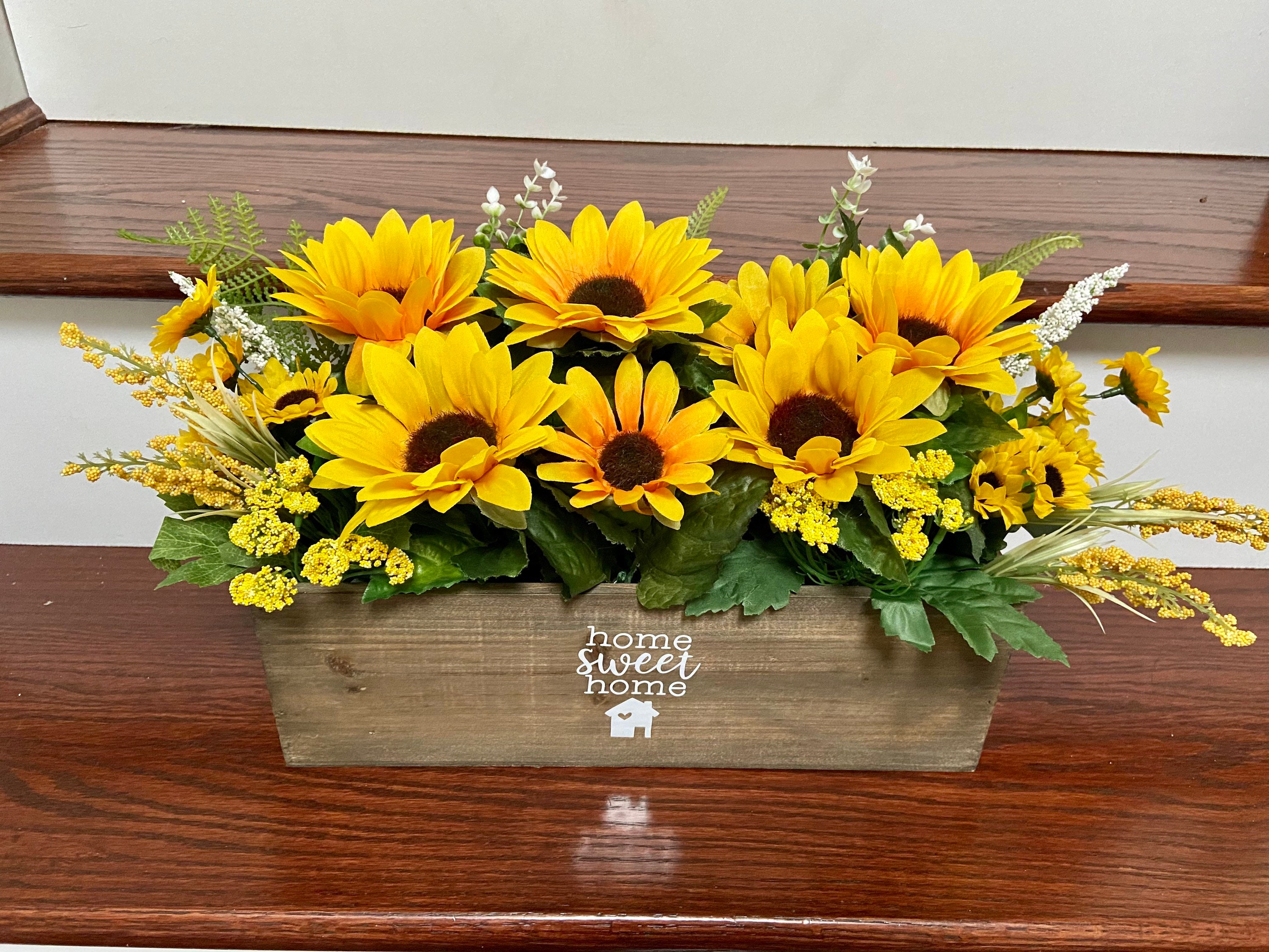 Sunflower Table Centerpiece Sunflower Table Decor Sunflower | Etsy