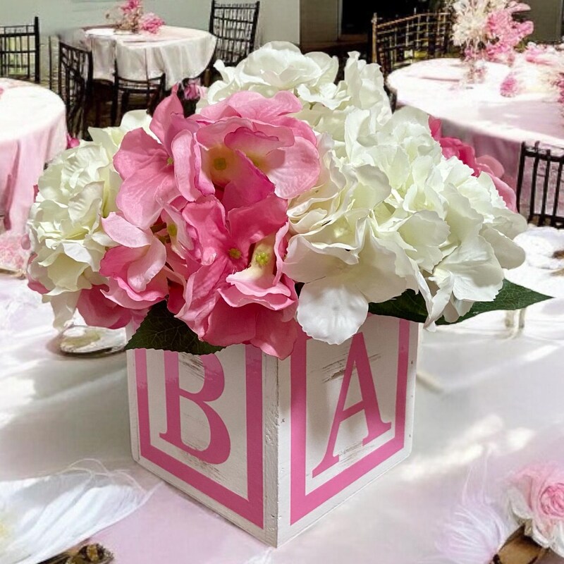 Block Centerpiece - Etsy