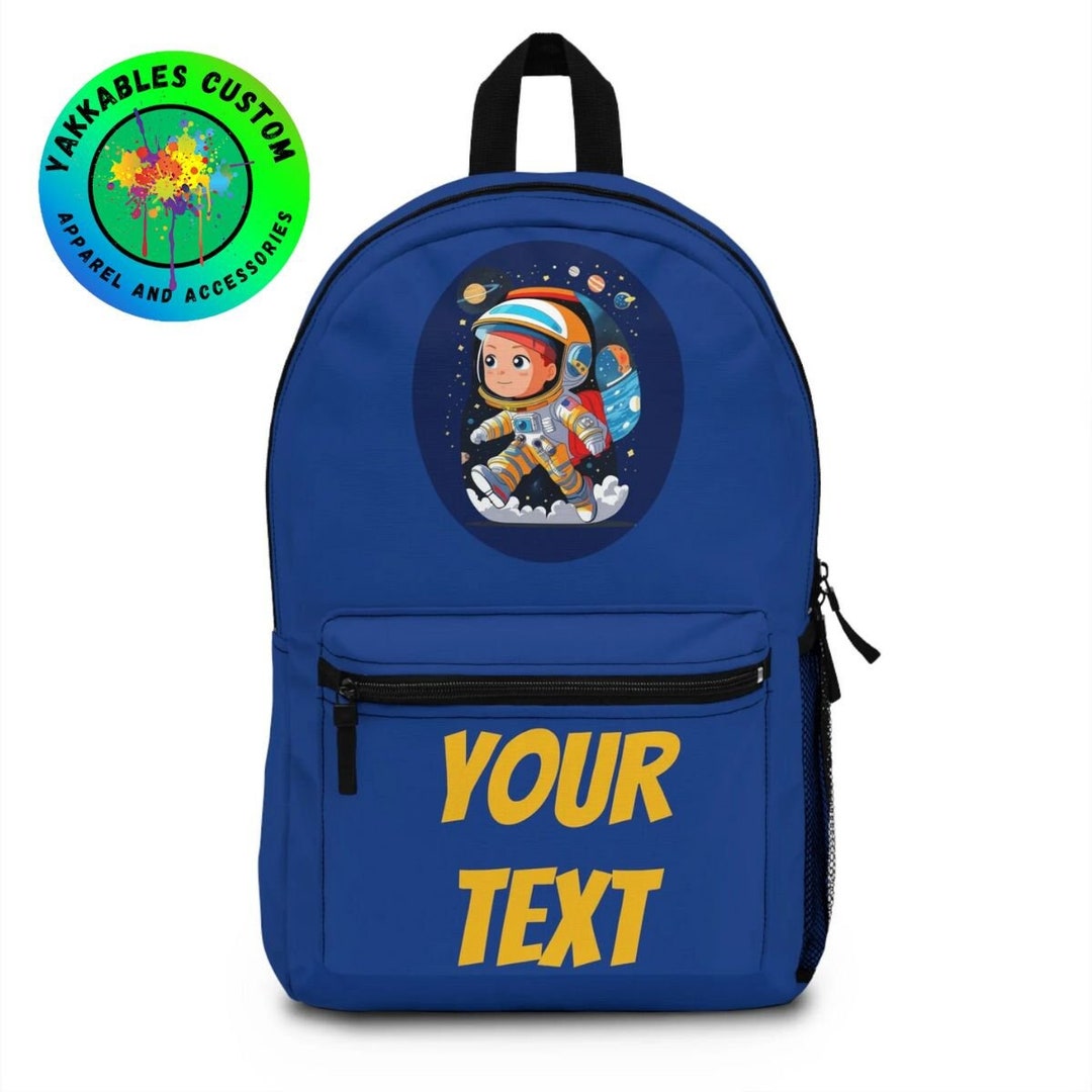Boy Astronaut Backpack Back to School Bookbag for Kids Space ...