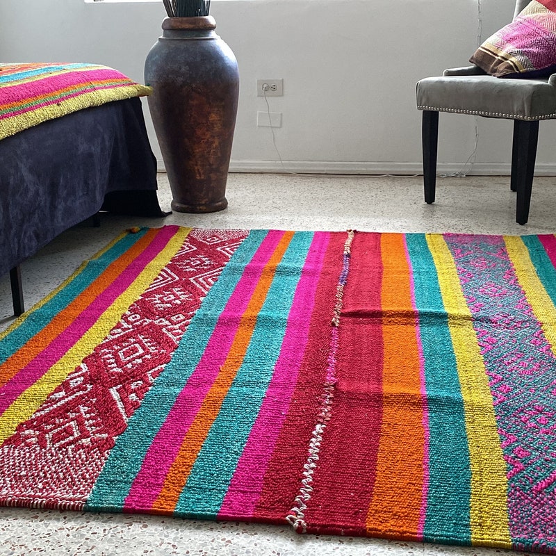 Peruvian Rug - Etsy