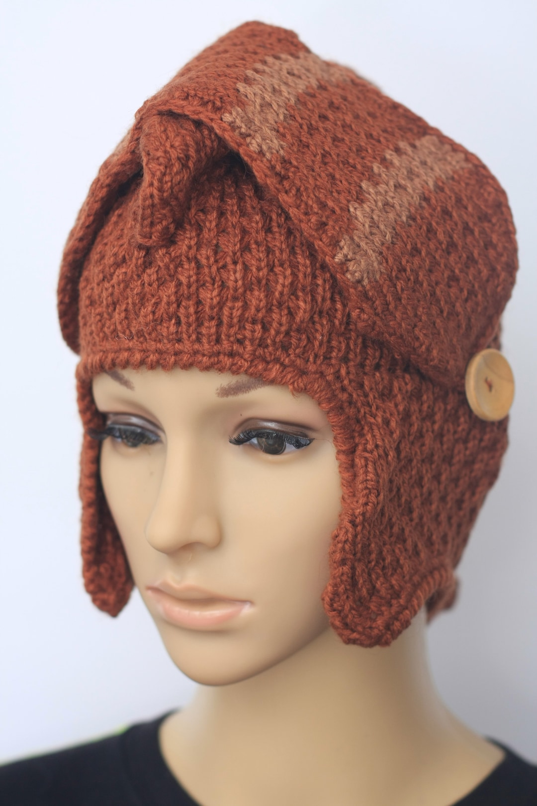 Peruvian Hat Chullo Cap Beanie Ear Flap Original NWT Alpaca NEW Inca ...